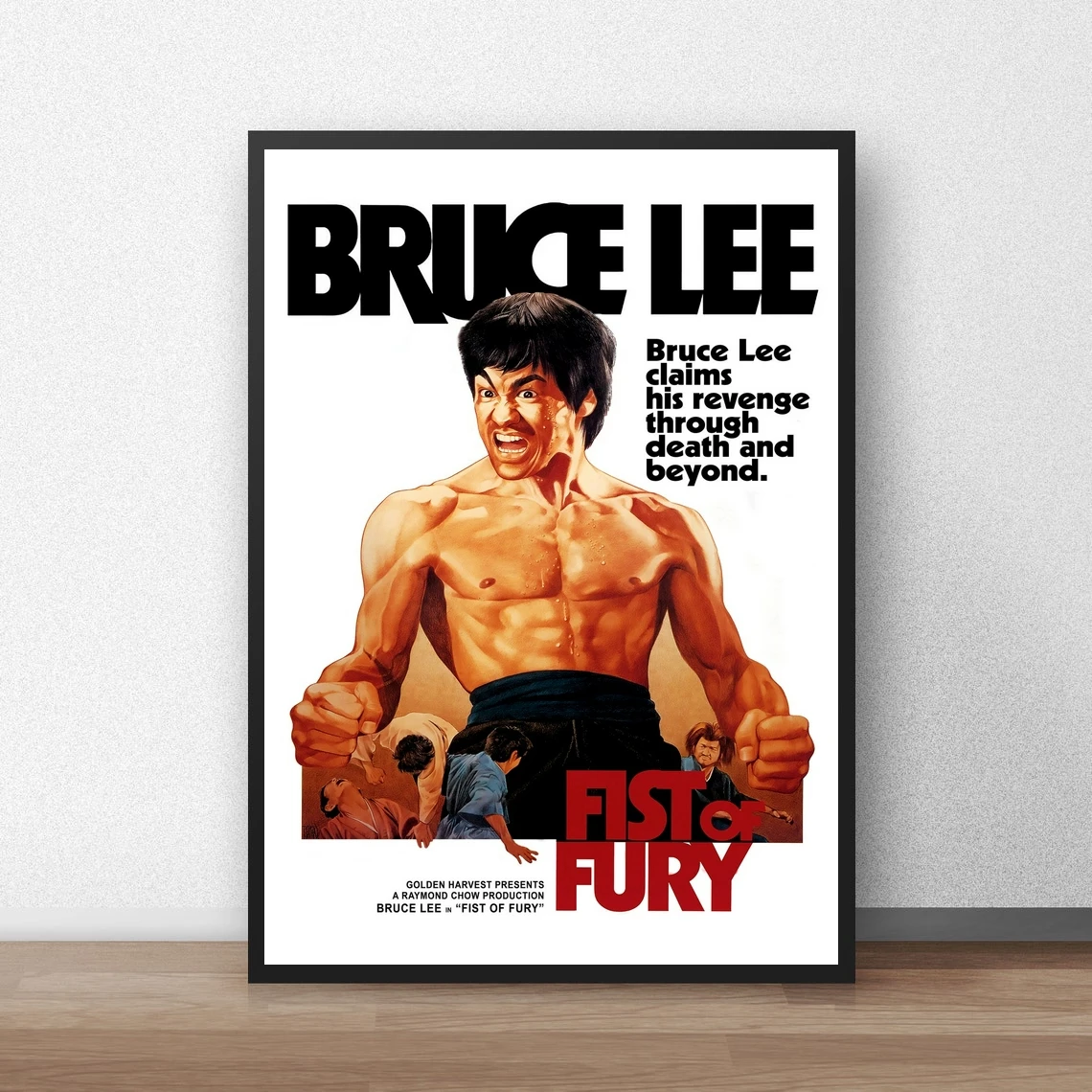 Bruce Lee Fist Of Fury Poster