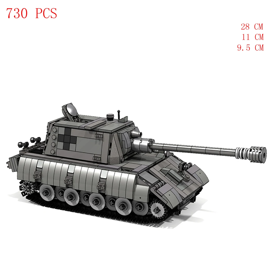 Tommy Styrvoky's MOCs: E-100 Super Heavy Tank, 54% OFF