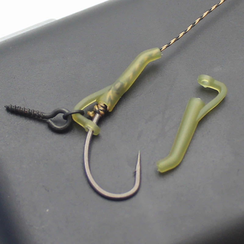 30pcs Carp Fishing Accessories D Rig Kickers Hooks Line Aligners Sleeve ...