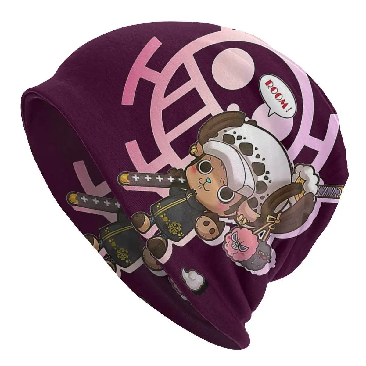 Gorro-de-punto-de-Tony-Chopper-Trafalgar-Law-Skullies-gorros-casuales ...