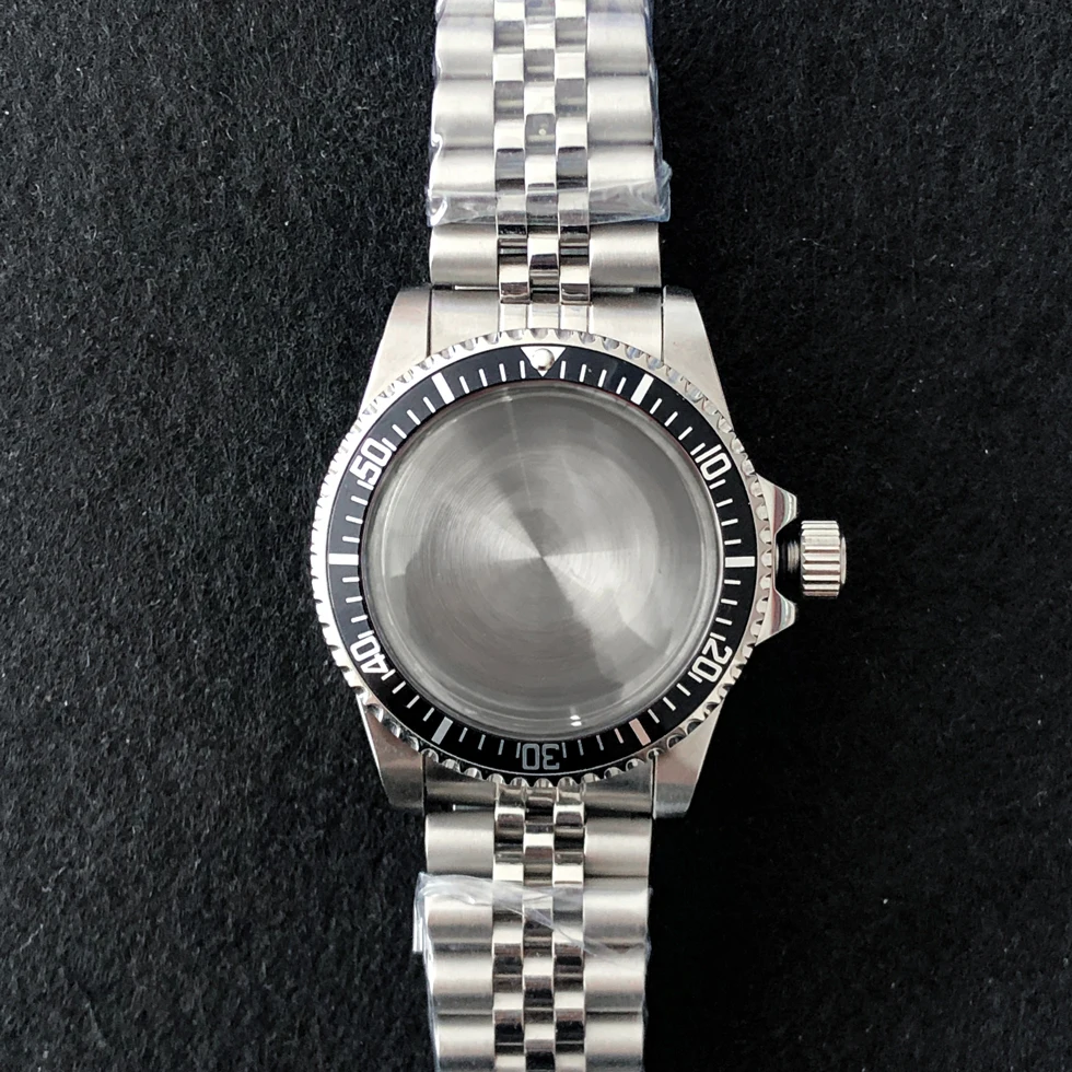 for NH35/NH36 Movement Case 39.5mm Stainless Steel Retro Watch Case ...