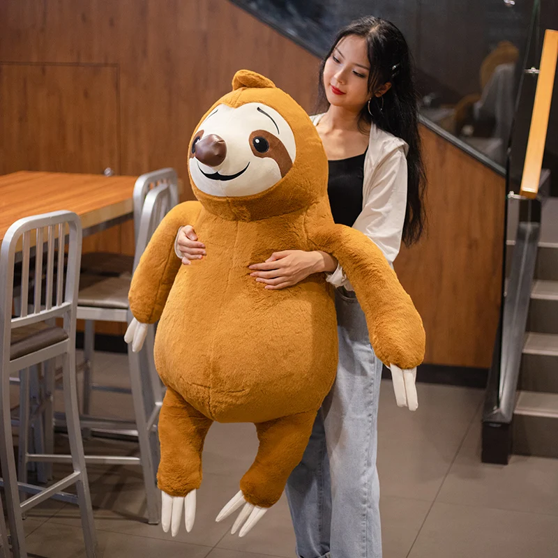 35-100CM-Korea-TV-Backstreet-Rookie-Simulation-Stuffed-Sloth-Toy-Plush ...