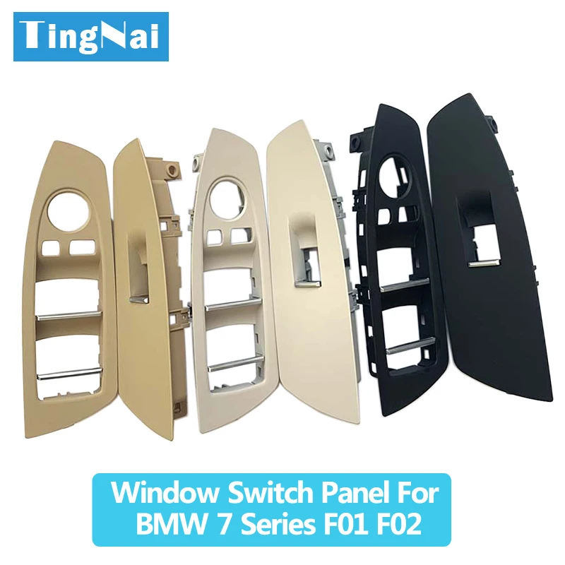 Front-Interior-Door-Window-Control-Switch-Outer-Frame-Panel-Trim-For ...