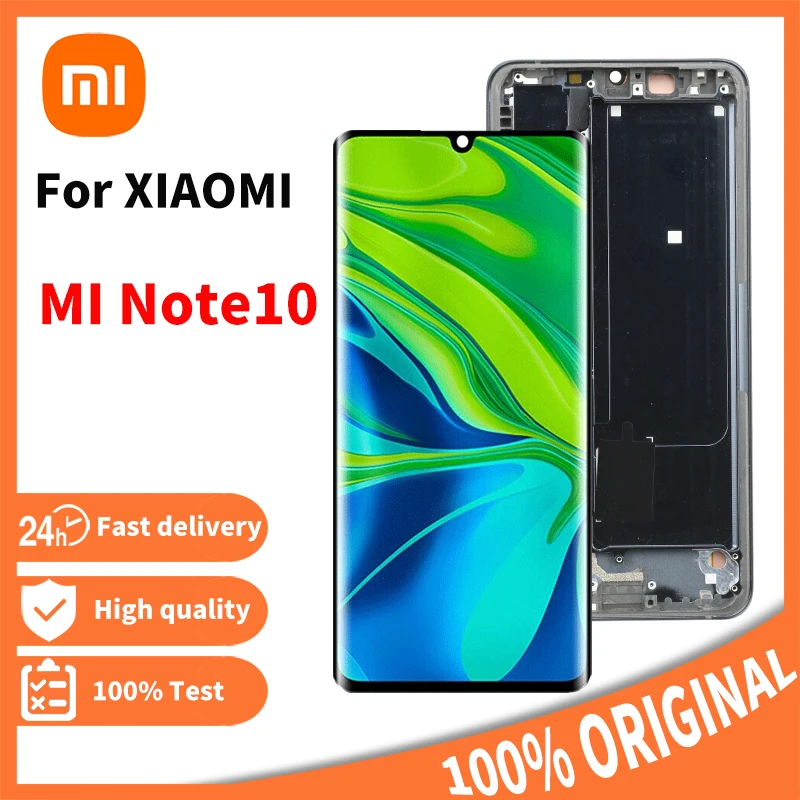 New-Original-For-Xiaomi-MI-Note-10-Lcd-Screen-Display-With-Touch ...