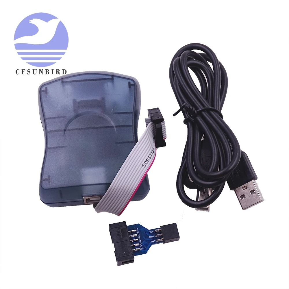 Programador en sistema compatible con AVR Studio 4, 5, 6 y 7, Atmel AT AVRISP mkII XPII AVR ISP ...