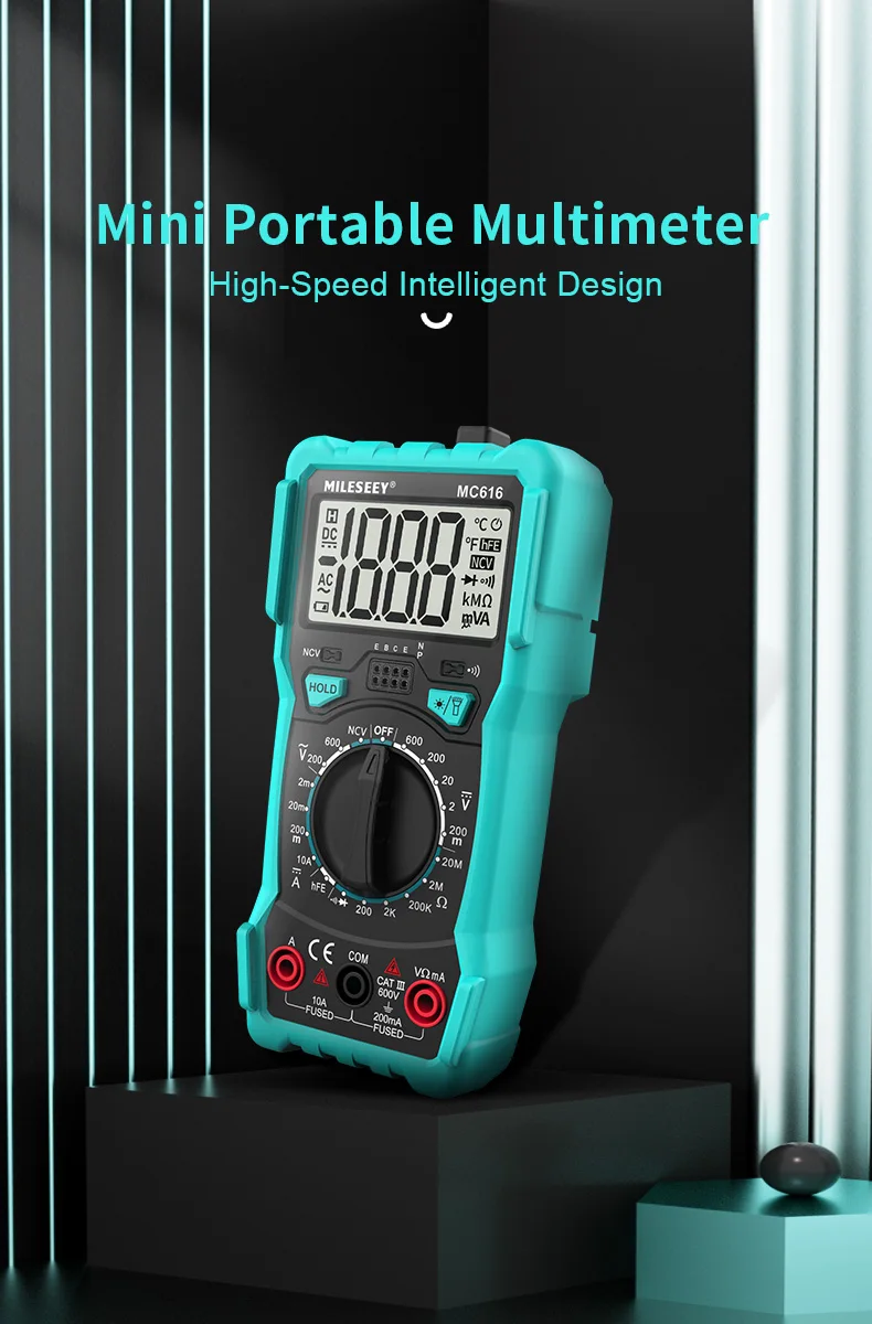 Digital Multimeter | Voltage Meter | Flash Light | Back Light ...