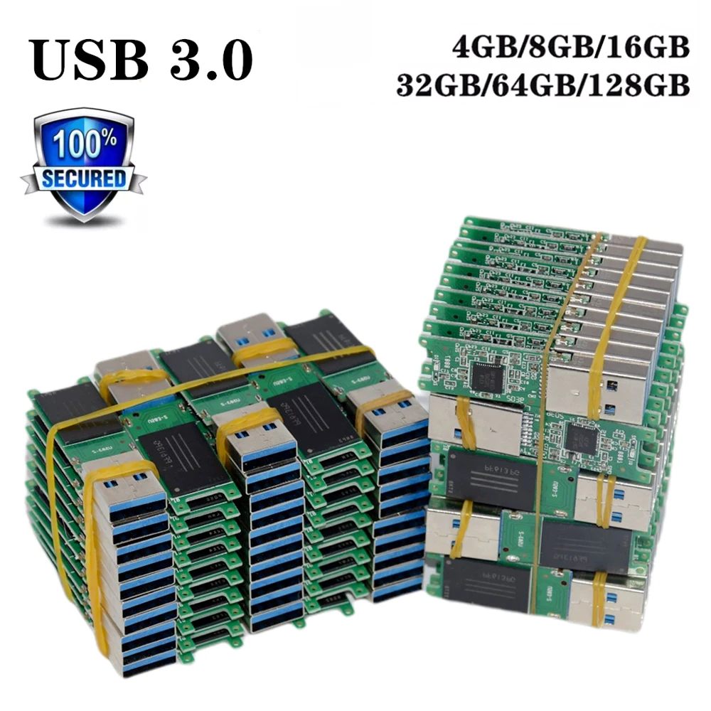 mini chip USB 3.0 memory flash 4gb 8GB 16GB 32GB 64GB 128GB long U disk ...