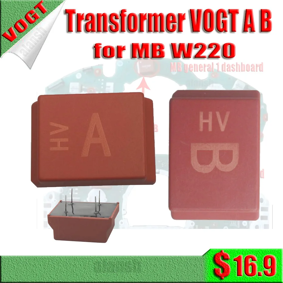 MB Transformer B VOGT A for Ben z S Class W220 Instrument Cluster ...