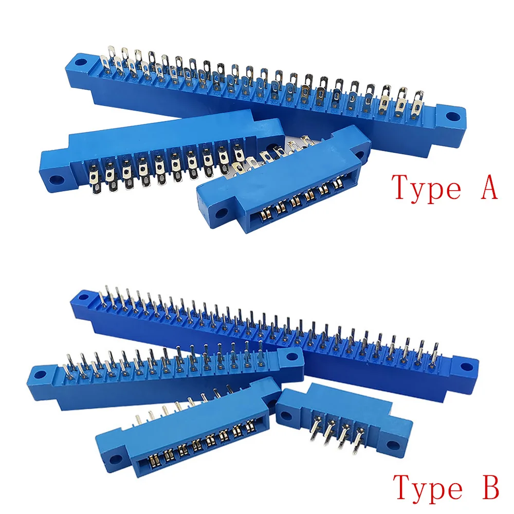 2Pcs 805 Series Strip 3.96mm Pitch 8/12/20/24/30/36/44/56/72Pin Card ...