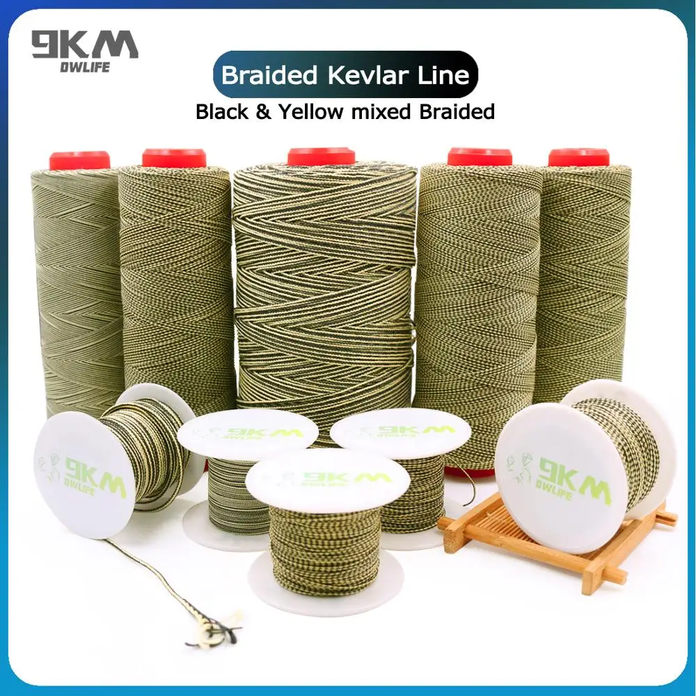 Kevlar Line 80~400lb Braided Fishing Assist Line Kite Flying String ...