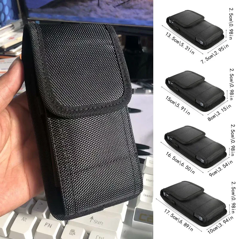 Mobile-Phone-Waist-Bag-Belt-Bag-Cover-Protable-Hook-Tactical-Phone ...