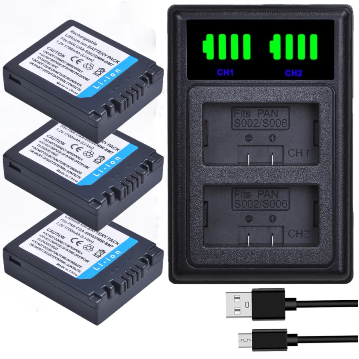 Lumix Panasonic Dmc Fz10 Battery | Battery Panasonic Dmc Fz20 - Cga ...