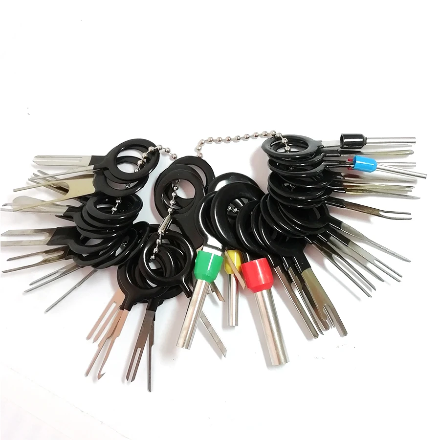 Best 38x Car Wire Terminal Removal Pin Stainless steel Terminal Picking ...