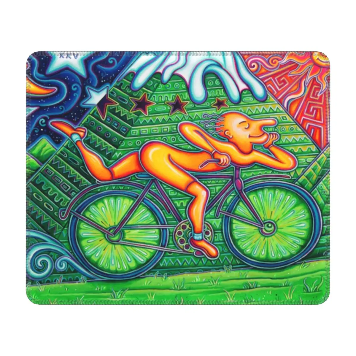 Albert-Hoffman-LSD-Bicycle-Day-Gamer-Mouse-Pad-Anti-Slip-Rubber ...