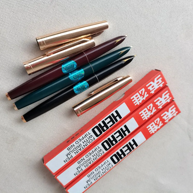 New Old Stock Rare Vintage Hero 336 Fountain Pen Fine Nib Smooth ...