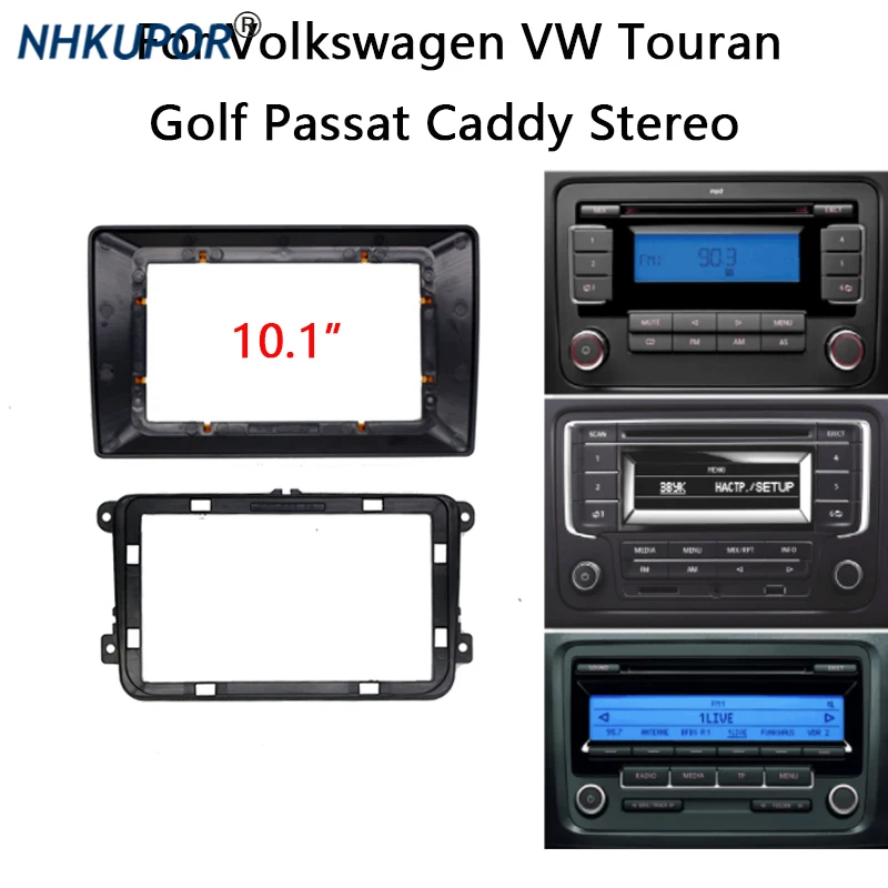 Android-Car-Radio-Frame-Kit-For-VW-Volkswagen-Skoda-Seat-Universal-Auto ...