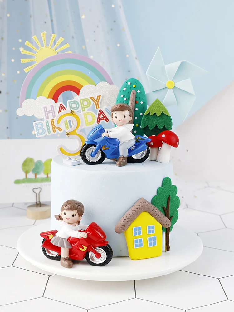 birthday party cake topper for kids birthday party gifts happy birthday ...