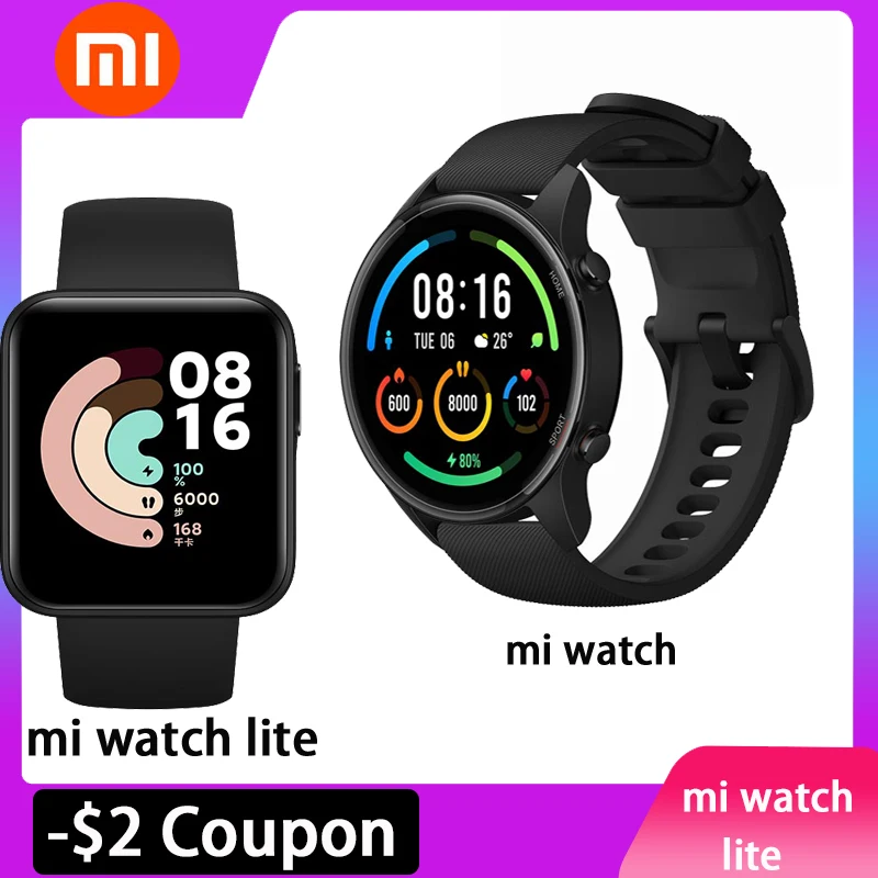 Xiaomi reloj inteligente Mi Watch con GPS, WIFI, ESIM, llamadas ...