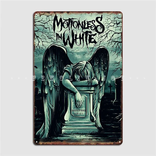 Motionless In White Logo Art Raven