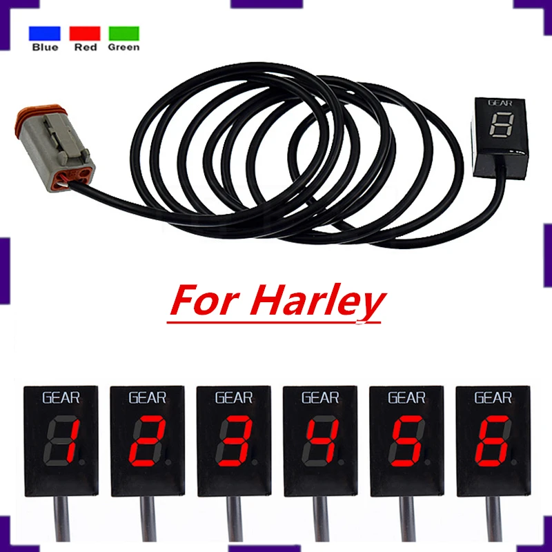 Motorcycle-Gear-Indicator-Gear-Meter-For-Harley-Motorcycle-Plug-Play ...