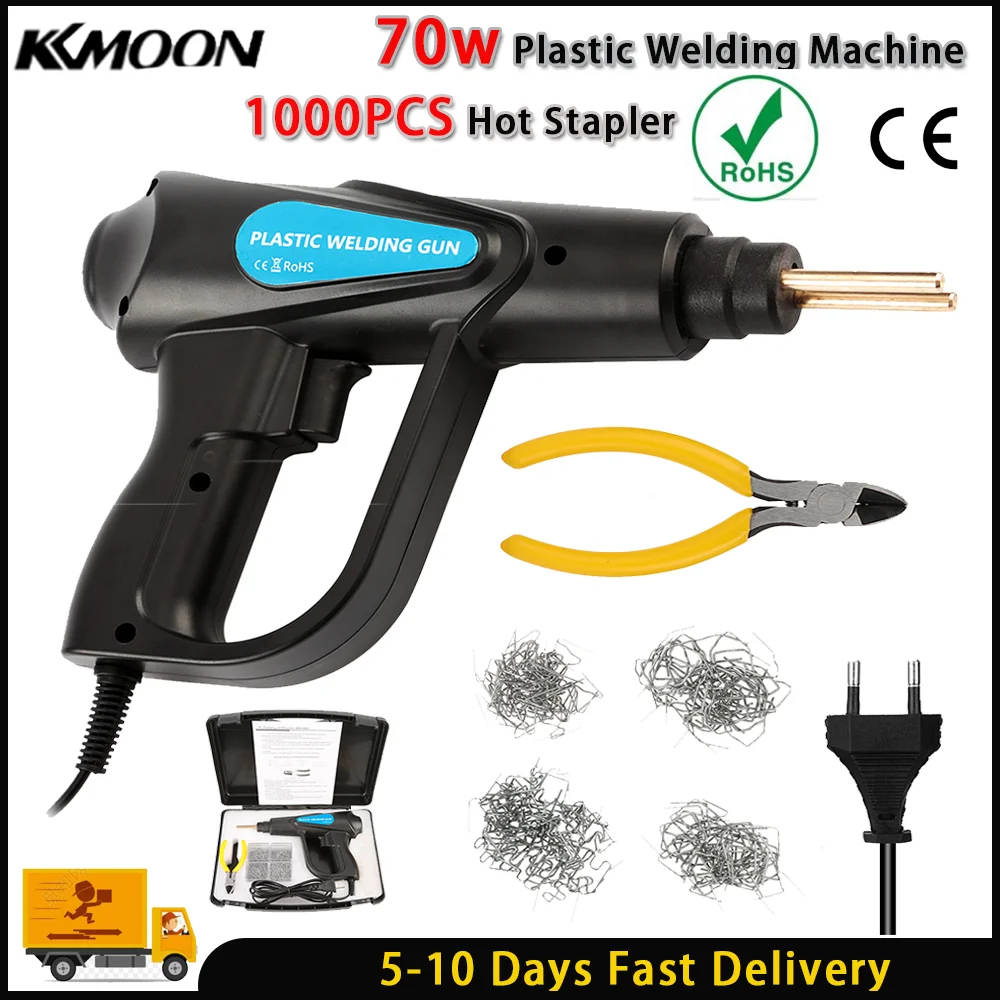 1000 pçs quente grampeador 70w plástico máquina de solda do carro pára ...