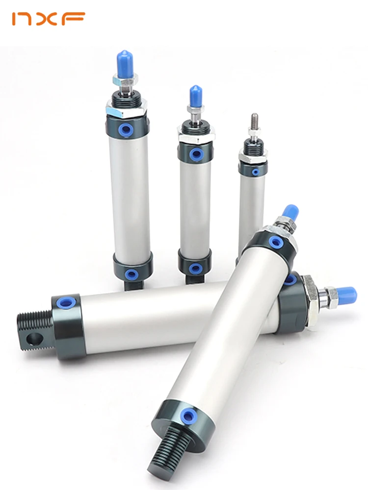 Pneumatic-Cylinder-MAL-Series-Mini-16-20-25-32mm-Bore-25-50-75-100-200 ...