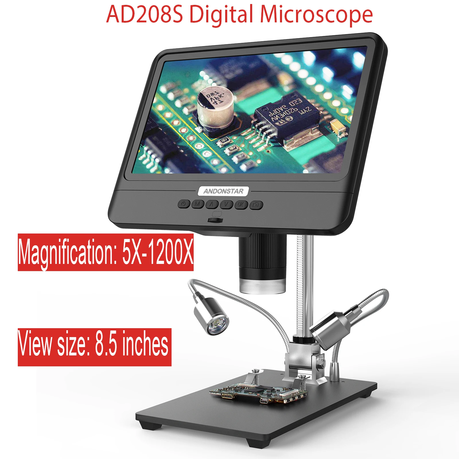 Digital-Microscope-for-Electronics-Magnifier-Electronic-Microscope ...