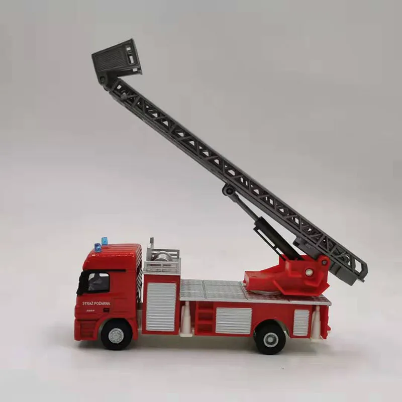 1/64 scale classic scaling ladder rescue stair Fire truck vehicles ...