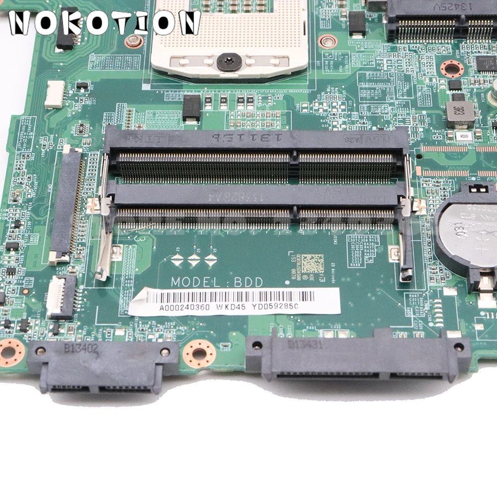 Greatest NOKOTION laptop motherboard For TOSHIBA Qosmio X70 X75 X75 ...