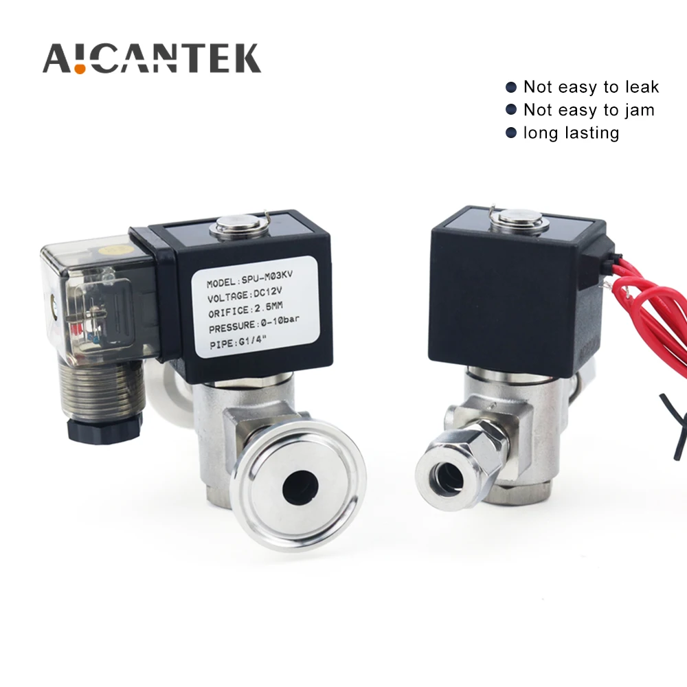 1-4-Normally-Open-Stainless-Steel-Solenoid-Valve-With-Ferrule-Fitting ...