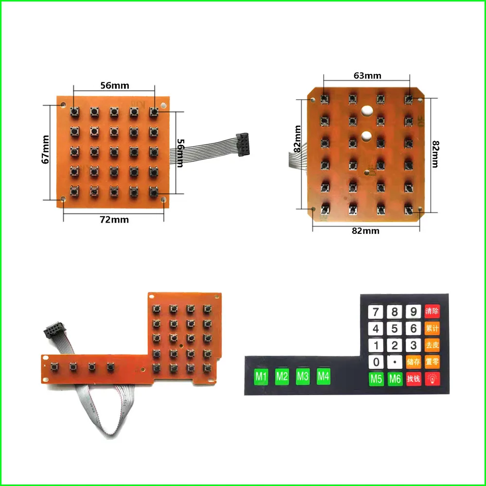 Electronic-scale-accessories-Keypad-Circuit-Board-KEYPAD-surface ...