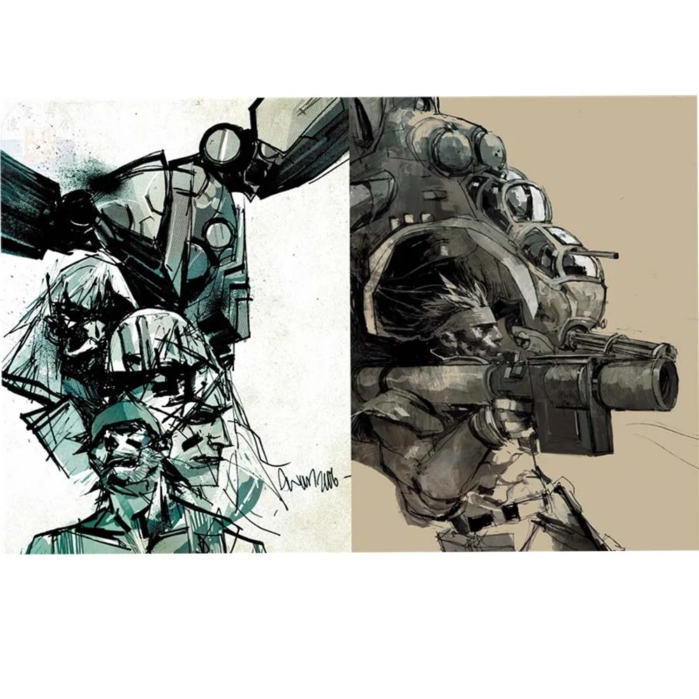 Metal Gear Solid 1 Art