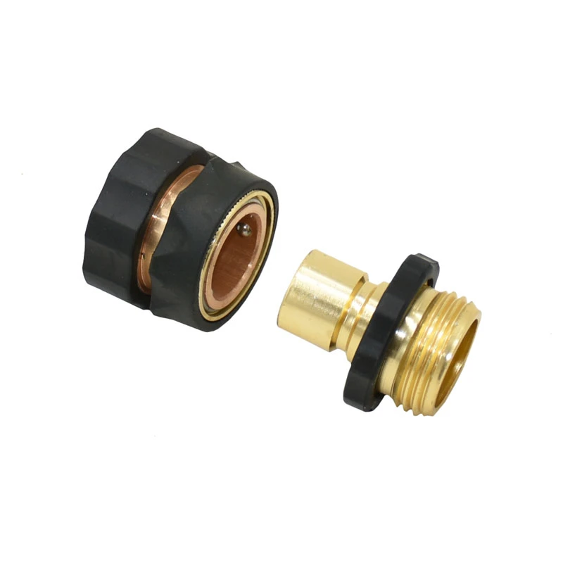3/4 Female to 3/4 Male thread Quick connector Brass G3/4 Garden tap ...