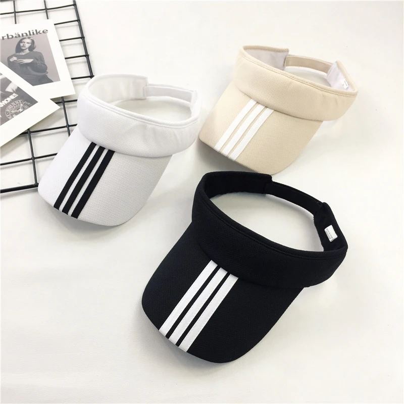 Summer Sun Visor Hat Long Visor Caps Unisex Visual Protection Hats ...