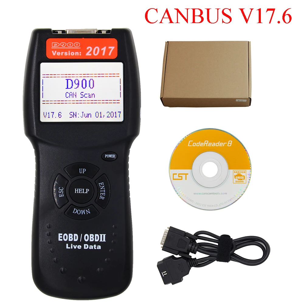 Code Readers & Scanners Car Auto Scanner EOBD OBD2 OBDII Diagnostic ...