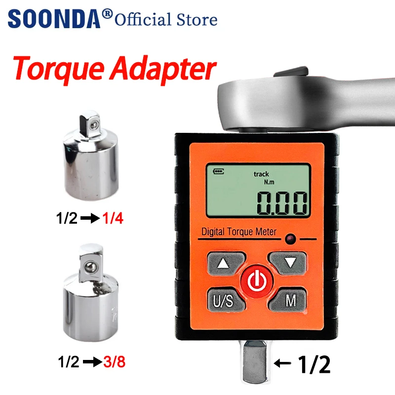 Torque Wrench Adapter Electronic Digital Torque Gauge Wrench Adapter ...