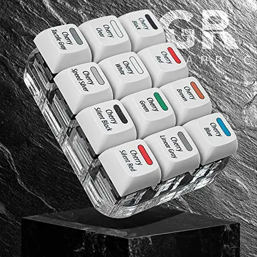 Buy Cherry MX Switch Tester 12-Key Mechanical Keyboard Sampler Switch ...