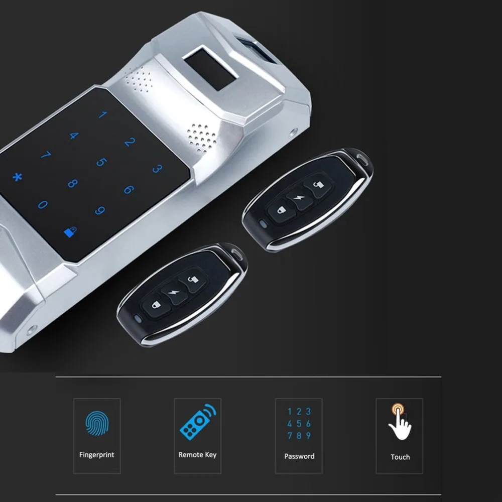 WAFU Умный Замок HF-011A Bluetooth с поддержкой отпечатков пальцев и сенсорного экрана без ключа ...