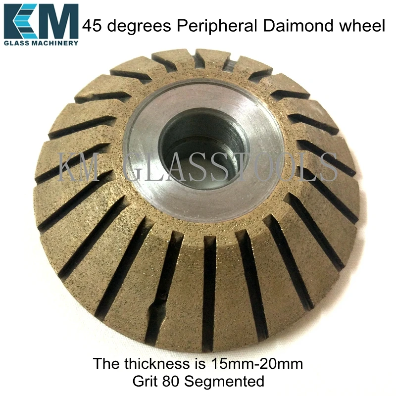 KM 45 degrees(1A1 S)Peripheral Daimond wheel,For CNC machine.|wheels ...