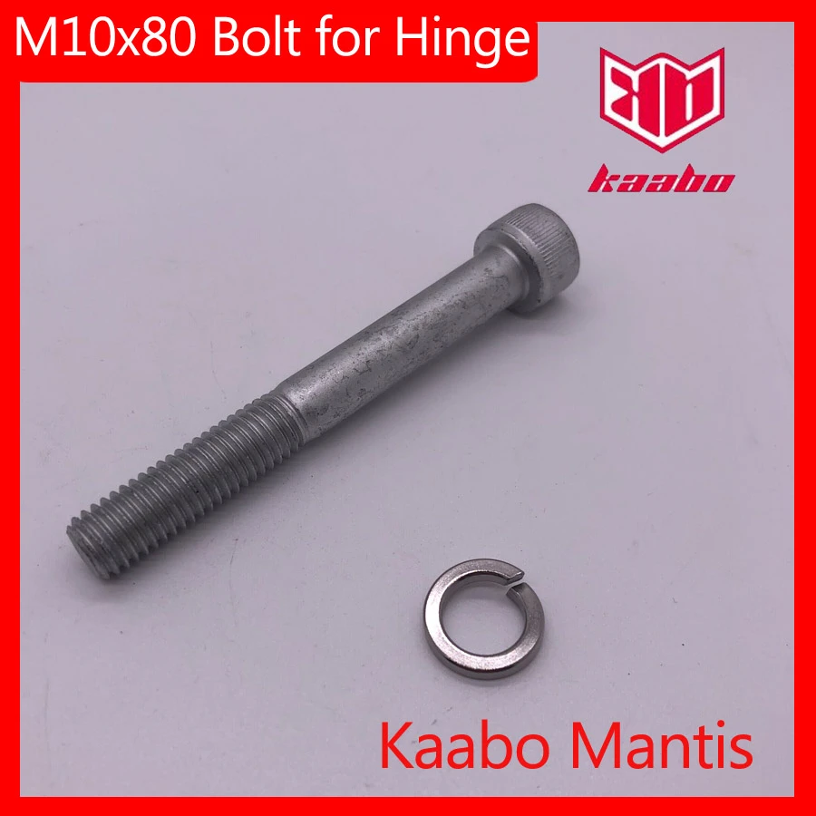 M10x80 Bolt For Hinge Screw For Kaabo Mantis Electric Scooter - Scooter ...