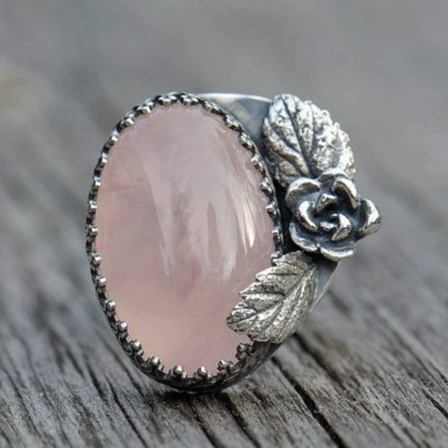 Pink Moonstone Jewelry Vintage