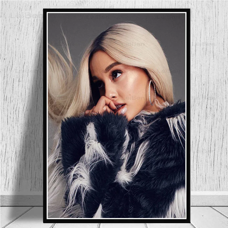 Tableau - Toile,Grande affiche d'art mural Pop Music Star,chanteur des ...