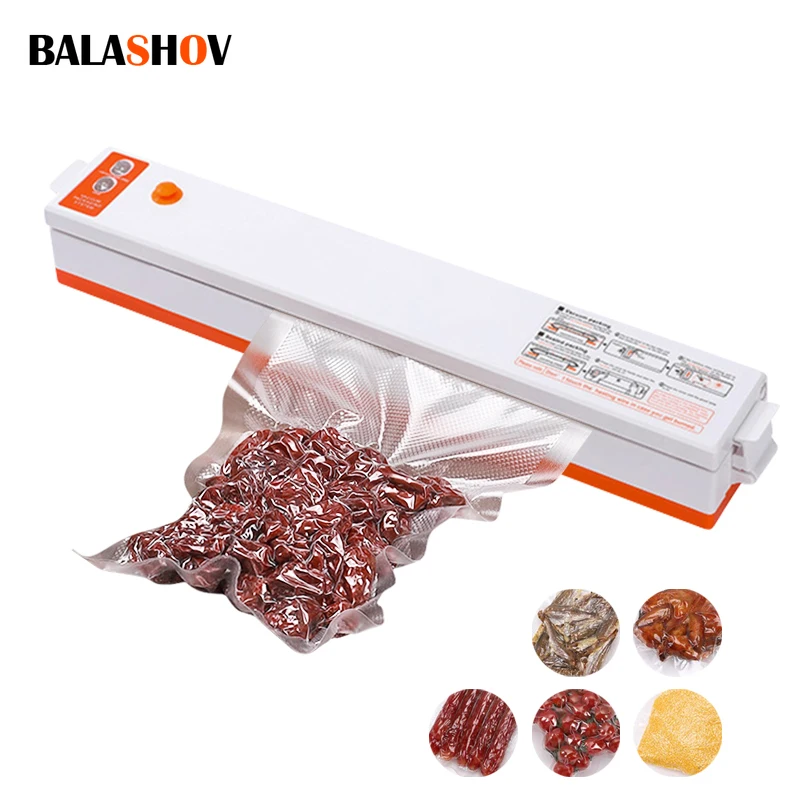 220V-Vacuum-Sealer-Kitchen-Packaging-Machine-Household-Food-Film-Sealer ...