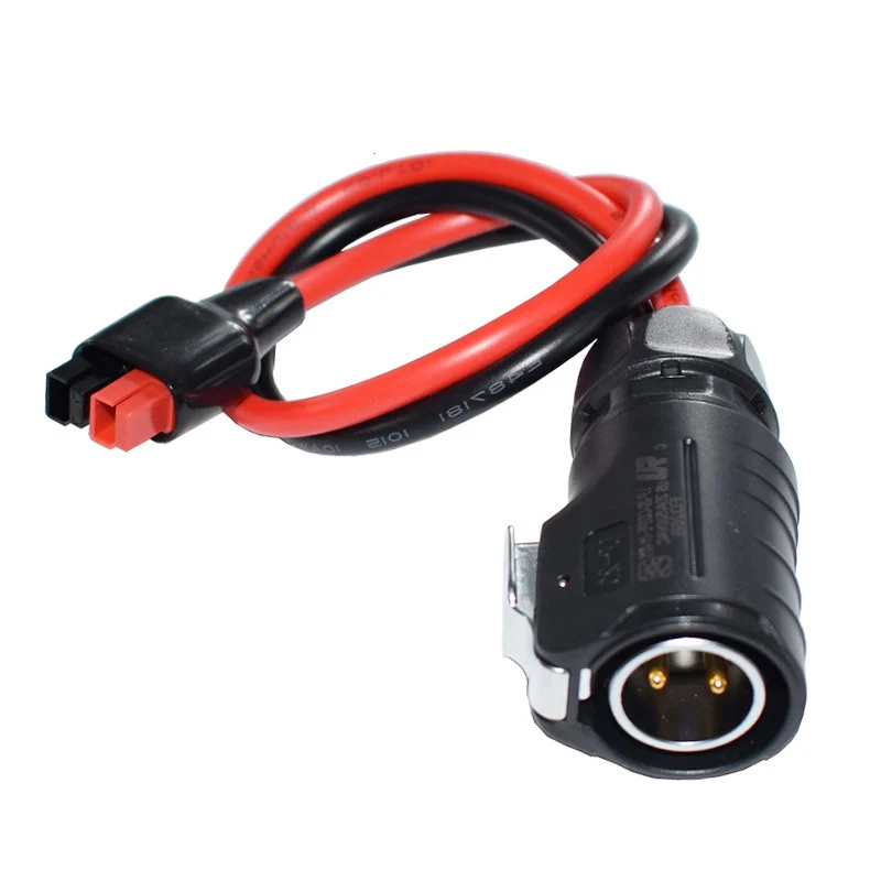 Quick Connect Connector to 2 Pin Power Industrial Circular Connector ...