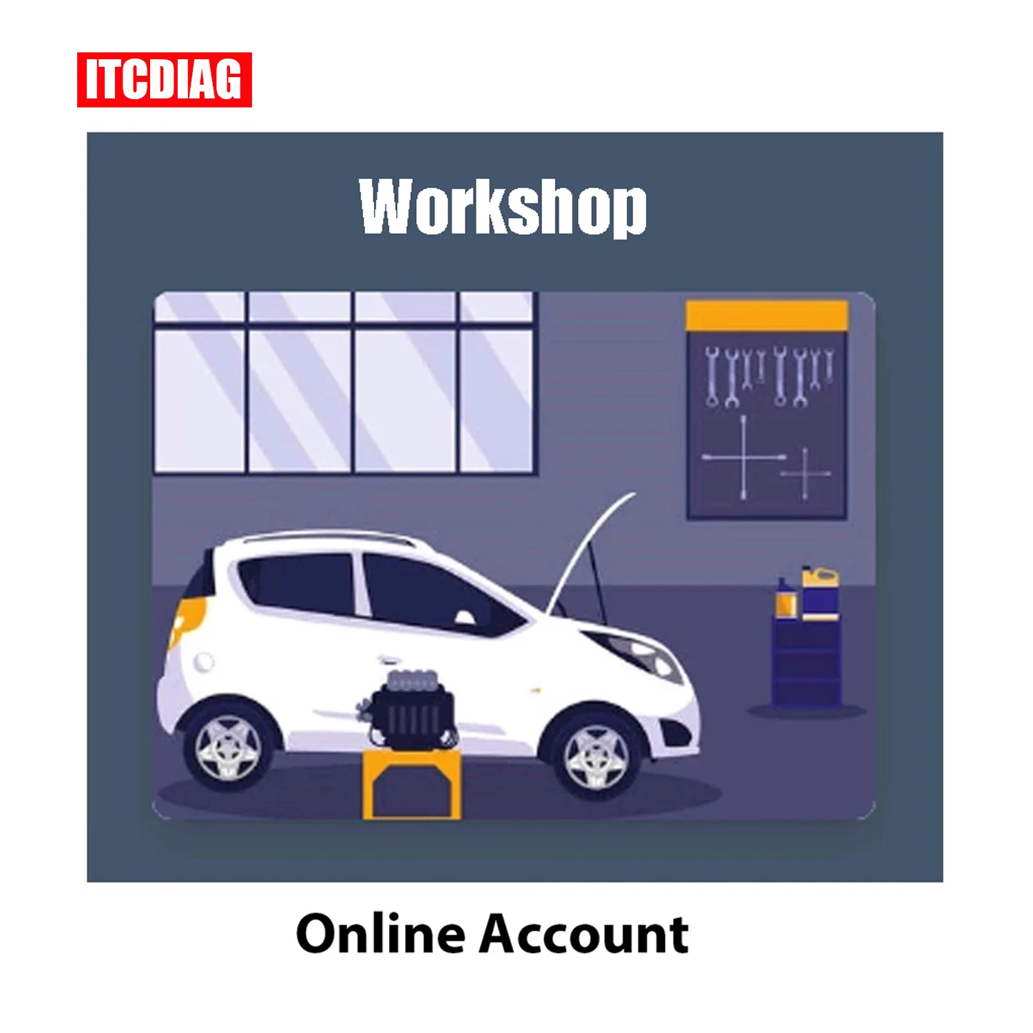 Workshop Repair Online Account Win Service Box Web Login Use for FCA ...