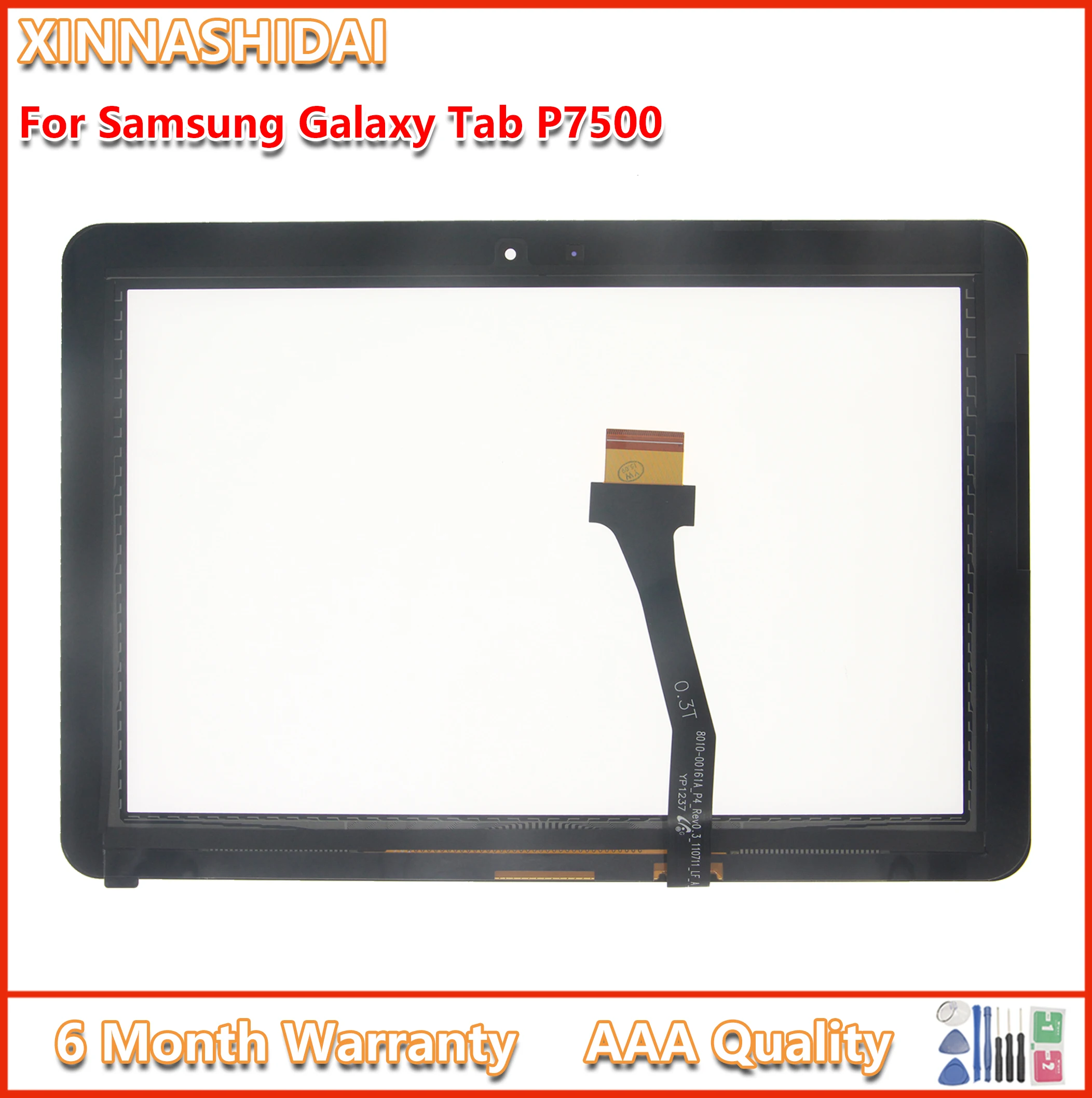 Pantalla táctil de 10,1 "para Samsung Galaxy Tab 10,1, Panel de ...