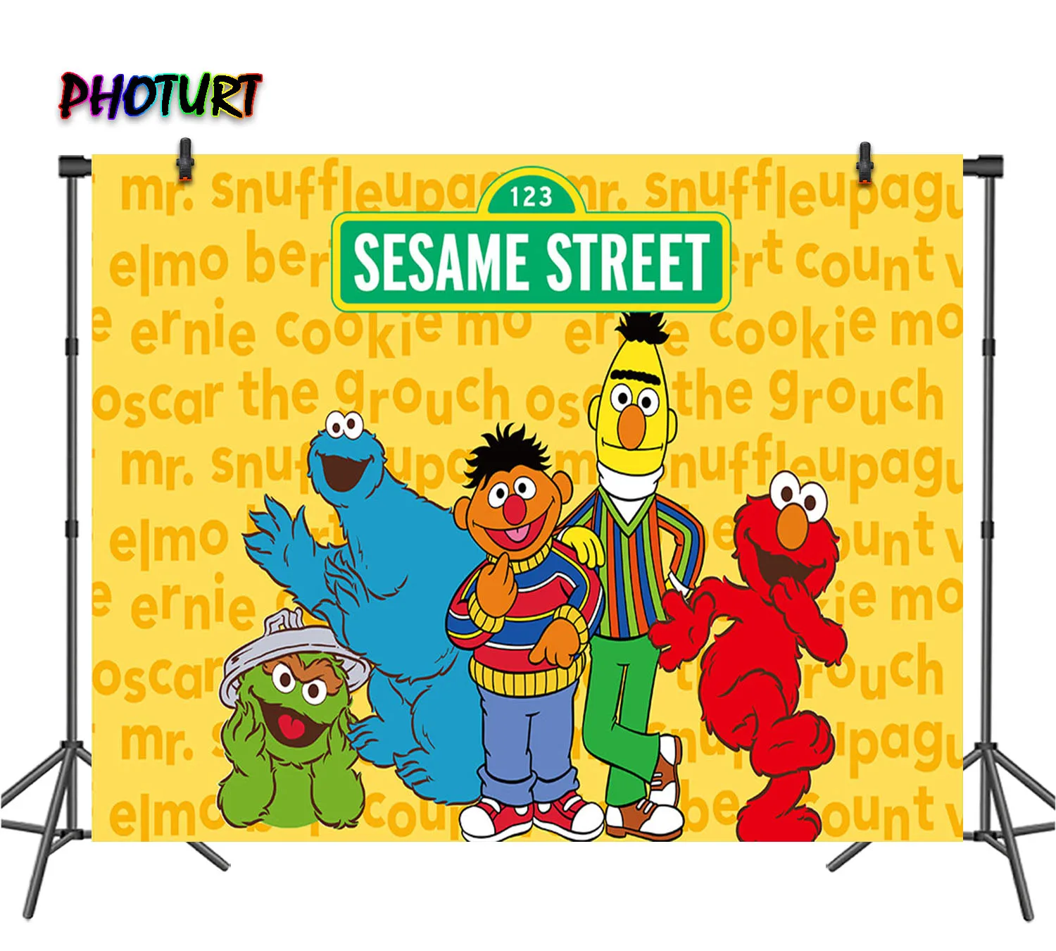 Elmo Birthday Banner Template