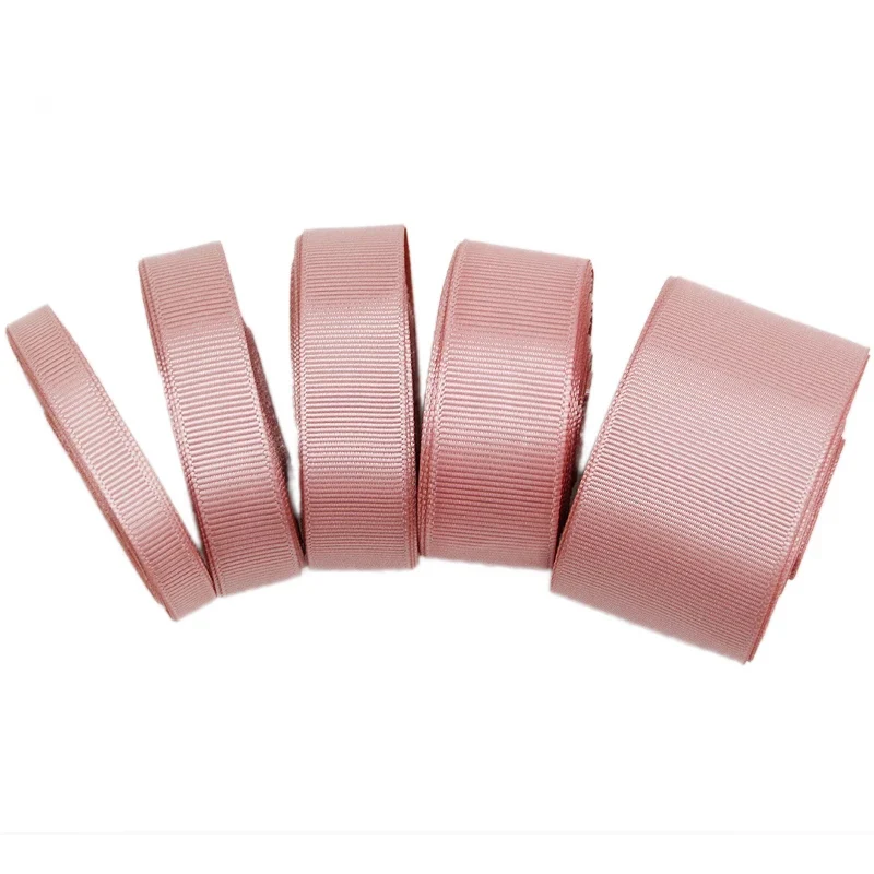 10-meters-roll-Pink-Meat-Grosgrain-Ribbon-Wholesale-Gift-Wrapping ...