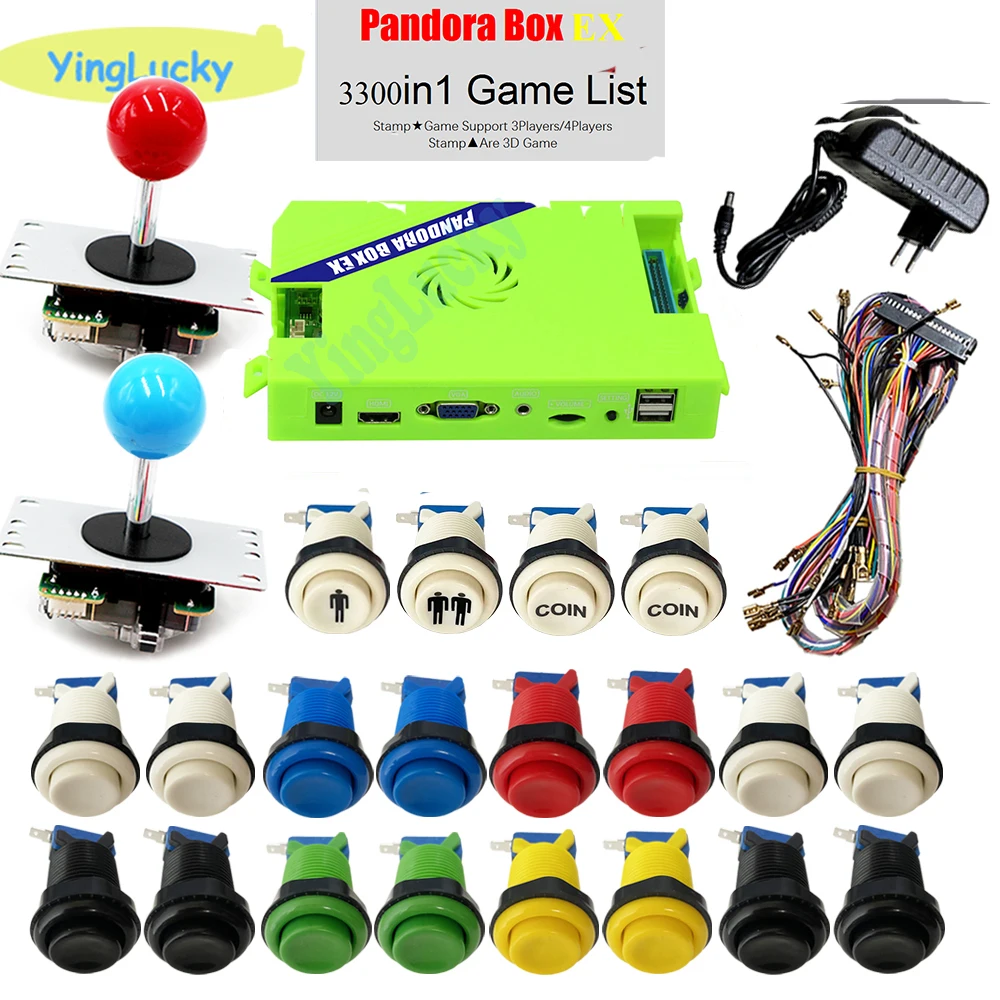 New 2021 Pandora Box EX Arcade FHD 1080P Original EX Game Board ...