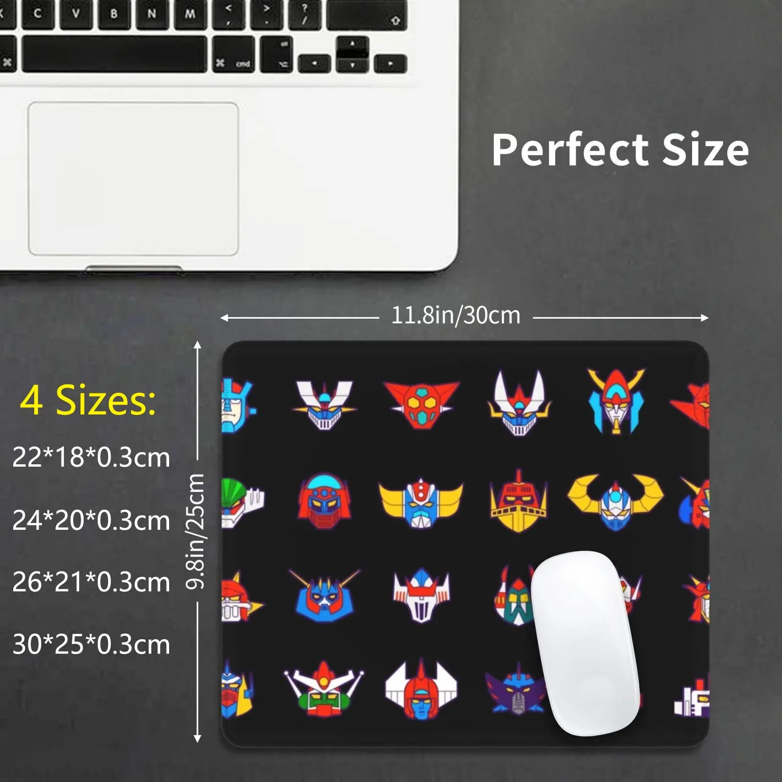 071b-70s-Robots-Color-Mouse-Pad-DIY-Print-Grendizer-Classic-Robot ...